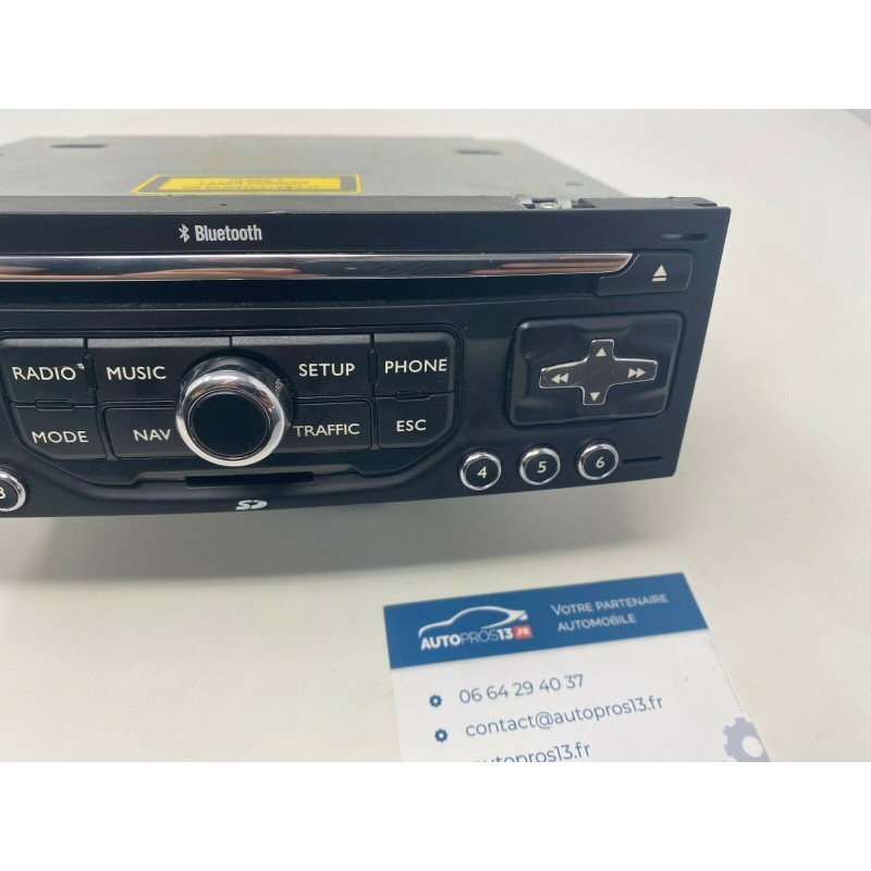 POSTE AUTORADIO RNEG1 BLUETOOTH CD NAVIGATION GPS PSA CITROEN C4 PICASSO C5 207