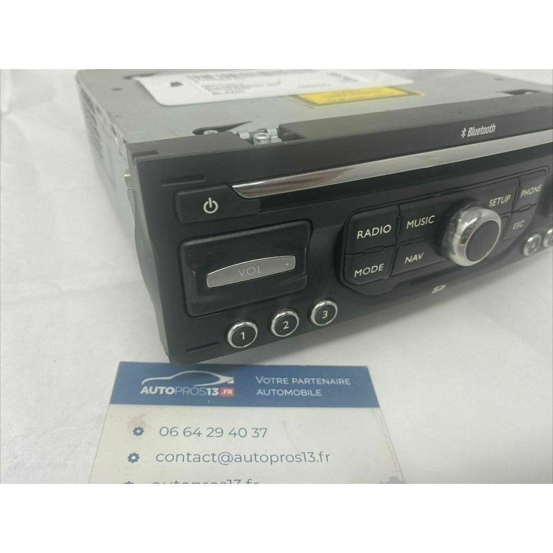 HS HORS SERVICE AUTORADIO RNEG1 BLUETOOTH NAVIGATION GP CITROEN C3 C4 C5 PICASSO