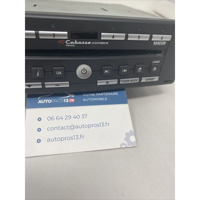 AUTORADIO CD NAVIGATION GPS CABASSE AUDITORIUM TRONIC RENAULT ESPACE 4 ...