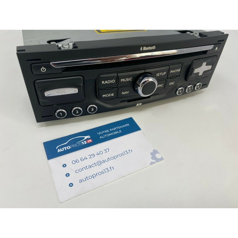 AUTORADIO RNEG1 BLUETOOTH CD NAVIGATION GPS PEUGEOT CITROEN C5 C3 DS3 C4 PICASSO