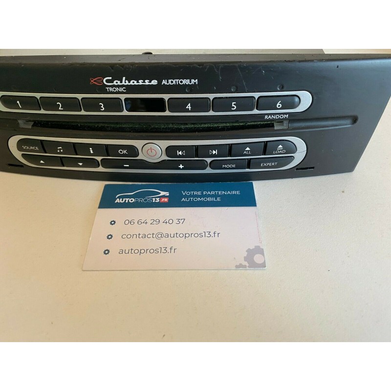 AUTORADIO POSTE CD CABASSE AUDITORIUM TRONIC RENAULT LAGUNA 2 II ...