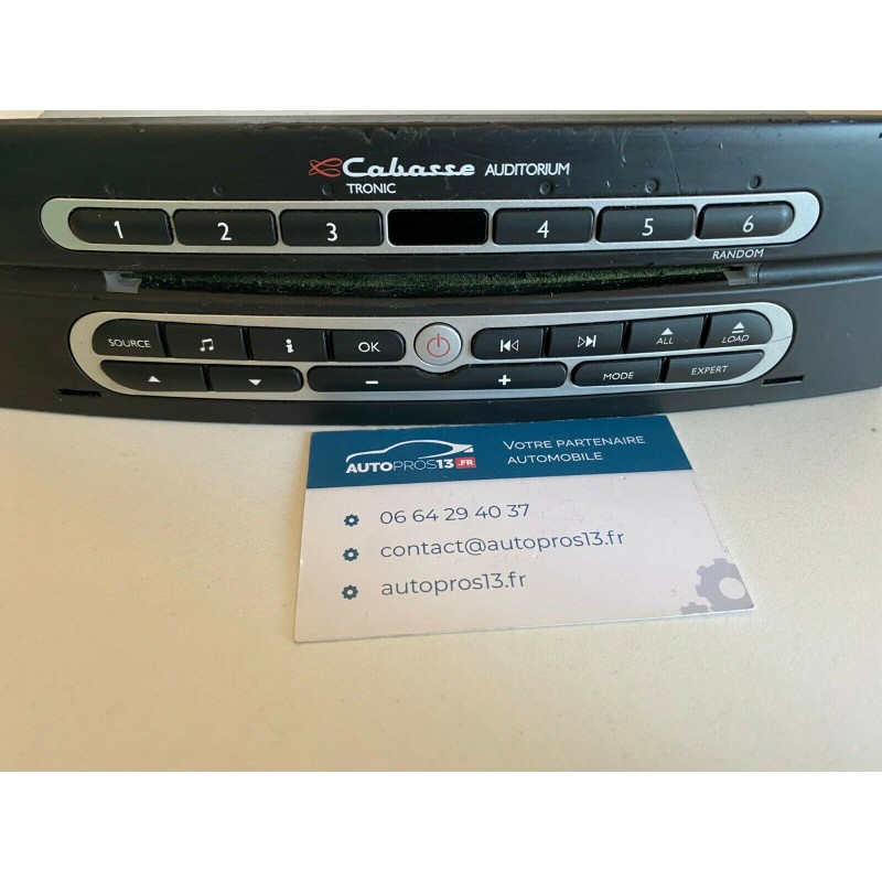 AUTORADIO POSTE CD CABASSE AUDITORIUM TRONIC RENAULT LAGUNA 2 II ...