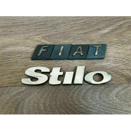 Monogrammes insignes logos badges emblèmes sigles FIAT STILO