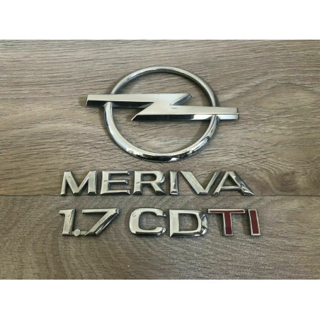Monogrammes insignes logos badges emblèmes sigles OPEL MERIVA 1.7 CDTI