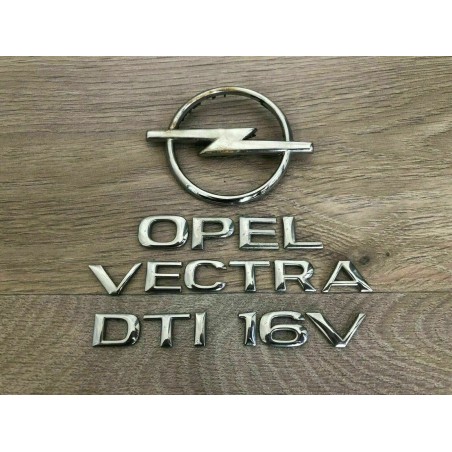 Monogrammes insignes logos badges emblèmes sigles OPEL VECTRA DTI 16V