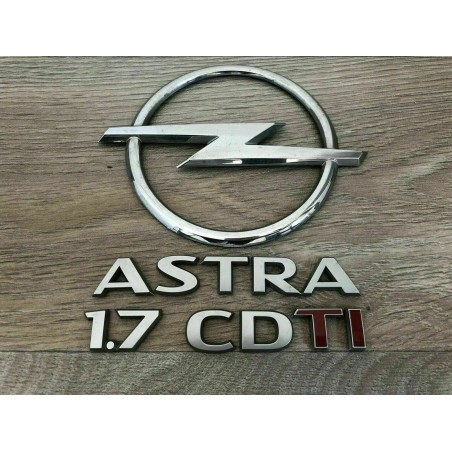 Monogrammes insignes logos badges emblèmes sigles OPEL ASTRA 1.7 CDTI