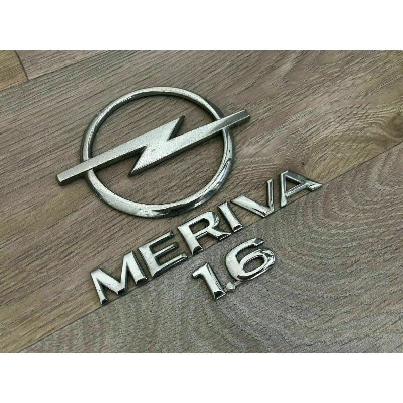 Monogrammes insignes logos badges emblèmes sigles OPEL MERIVA 1.6