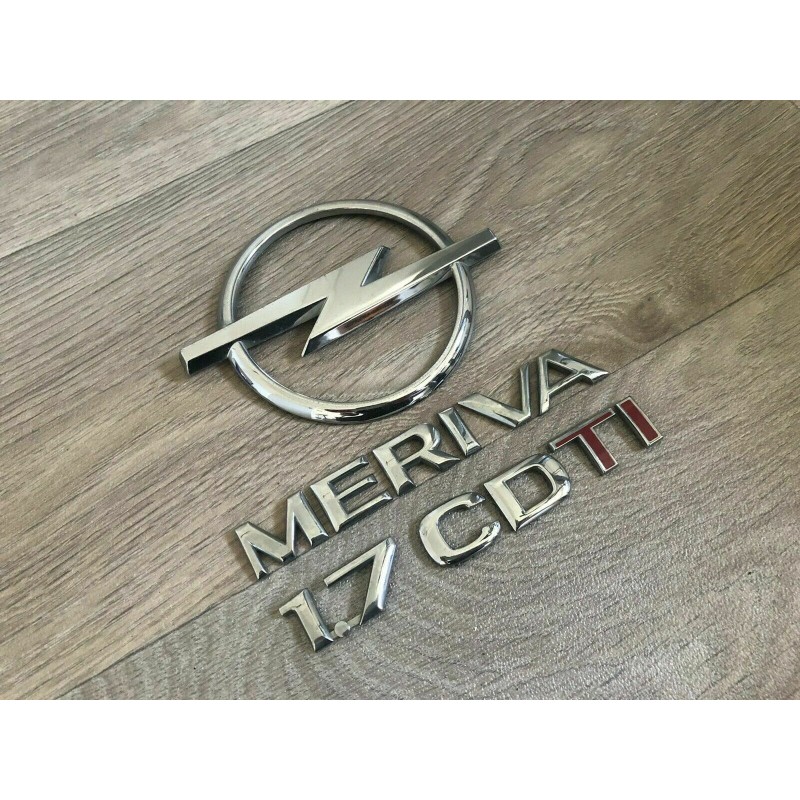 Monogrammes insignes logos badges emblèmes sigles OPEL MERIVA 1.7 CDTI