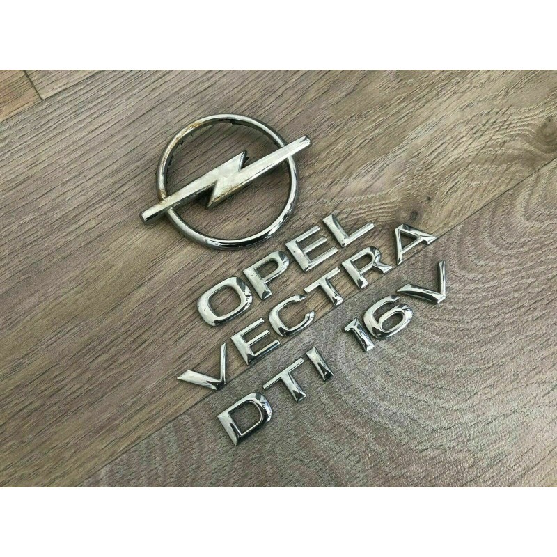 Monogrammes insignes logos badges emblèmes sigles OPEL VECTRA DTI 16V