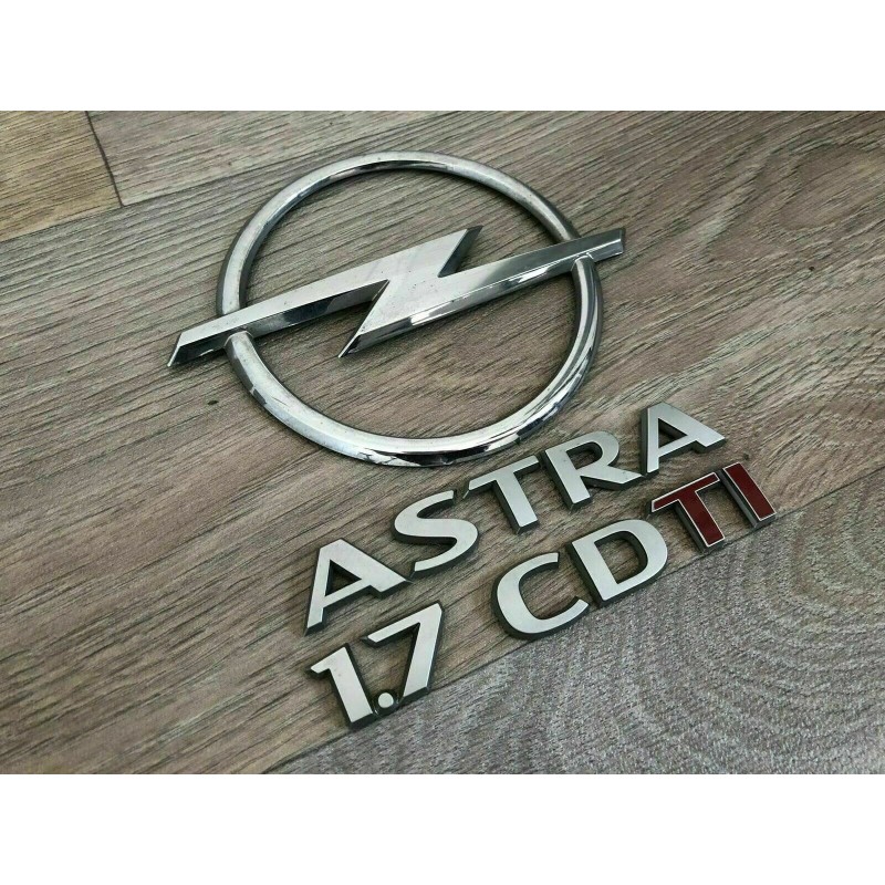 Monogrammes insignes logos badges emblèmes sigles OPEL ASTRA 1.7 CDTI