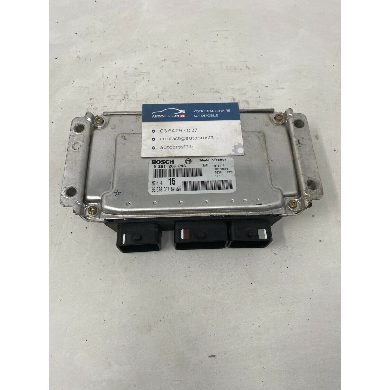 ID07 ECU CALCULATEUR DE MOTEUR A DECODER PEUGEOT 106 CITROEN SAXO ...