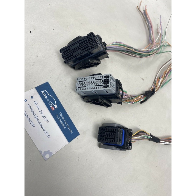 CONNECTEUR FICHE FAISCEAUX CABLE CÂBLAGE PLUG ECU DE CALCULATEUR MOTEUR ...
