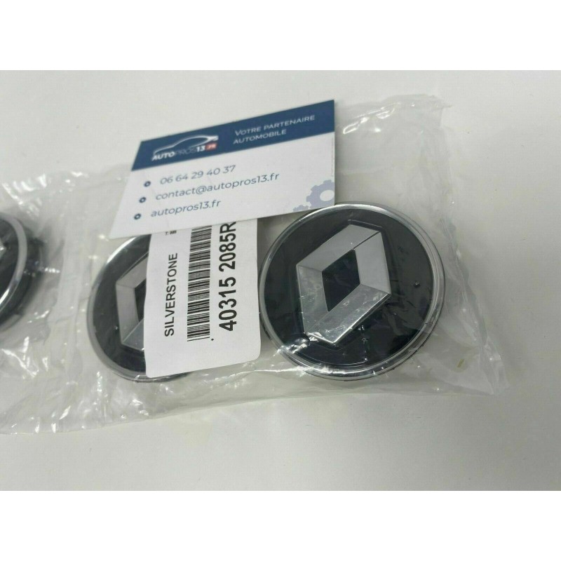 CENTRE DE ROUE CACHE JANTE MOYEUX JANTE ALU EMBLÈME RENAULT CLIO 4 IV ...