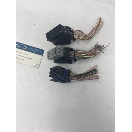 CONNECTEUR FICHE FAISCEAUX CABLE CÂBLAGE PLUG ECU DE CALCULATEUR MOTEUR ...