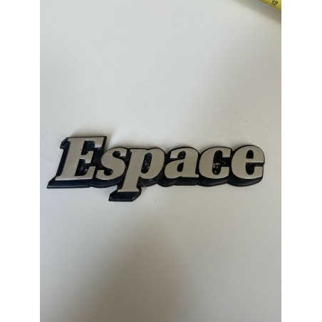 RENAULT ESPACE ORIGINE MONOGRAMME LOGO EMBLÈME INSIGNE CUSTODES SIGLES