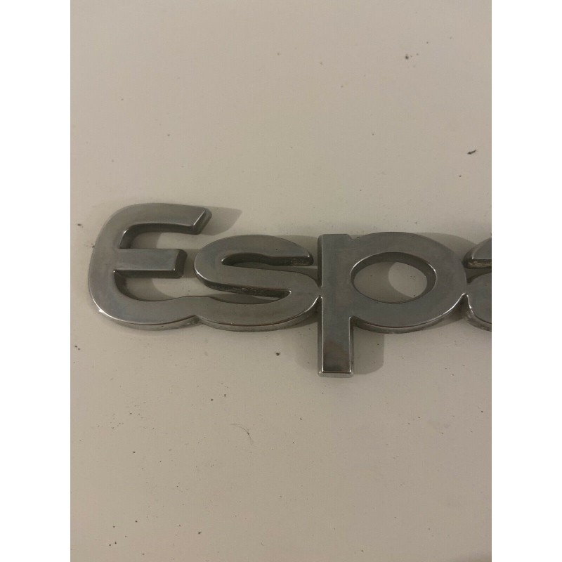 RENAULT ESPACE ORIGINE MONOGRAMME LOGO EMBLÈME INSIGNE CUSTODES SIGLES