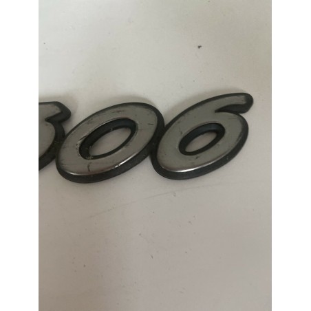 PEUGEOT 306 ORIGINE MONOGRAMME LOGO EMBLÈME INSIGNE CUSTODES SIGLES