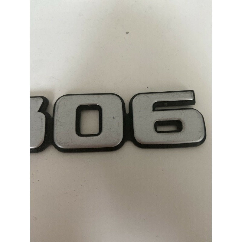 PEUGEOT 306 ORIGINE MONOGRAMME LOGO EMBLÈME INSIGNE CUSTODES SIGLES