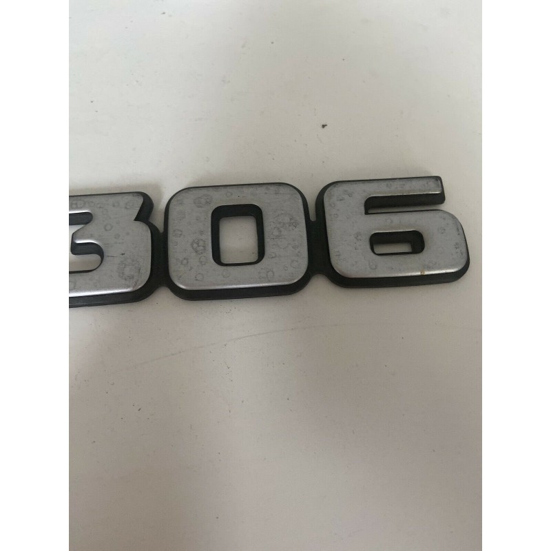 PEUGEOT 306 ORIGINE MONOGRAMME LOGO EMBLÈME INSIGNE CUSTODES SIGLES