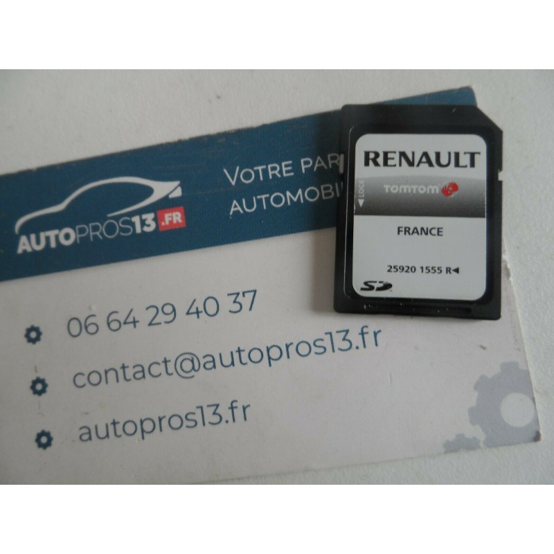 CART SD ORIGINE GPS NAVIGATION TOMTOM RENAULT CLIO 3 MEGANE LAGUNA ...