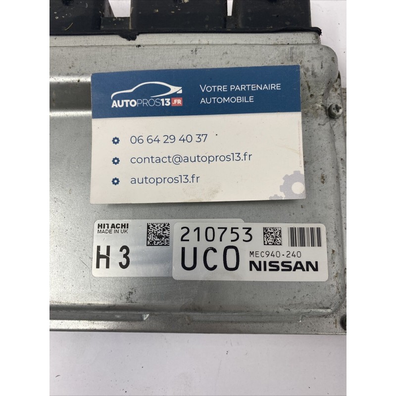 ECU CALCULATEUR DE MOTEUR A REPROGRAMMER HITACHI H3 NISSAN QASHQAI ...