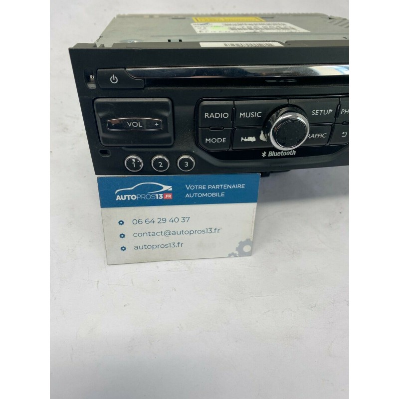 AUTORADIO RNEG2 RT6 BLUETOOTH CD NAVIGATION GPS PEUGEOT CITROEN C3 C4 ...