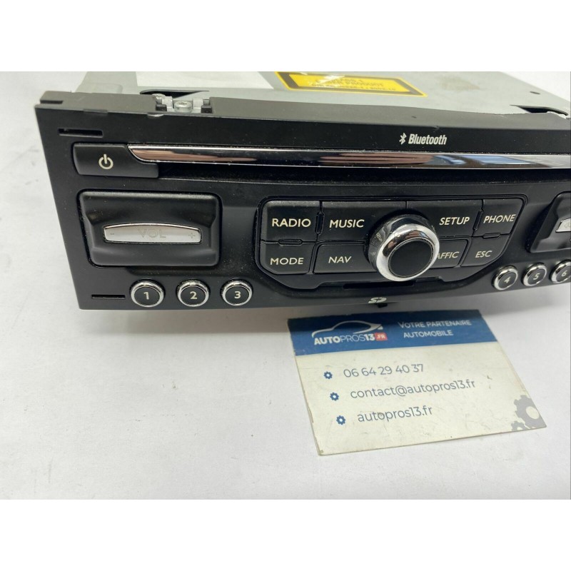 HS HORS SERVICE AUTORADIO RNEG1 BLUETOOTH NAVIGATION GP CITROEN C3 C4 C5 PICASSO
