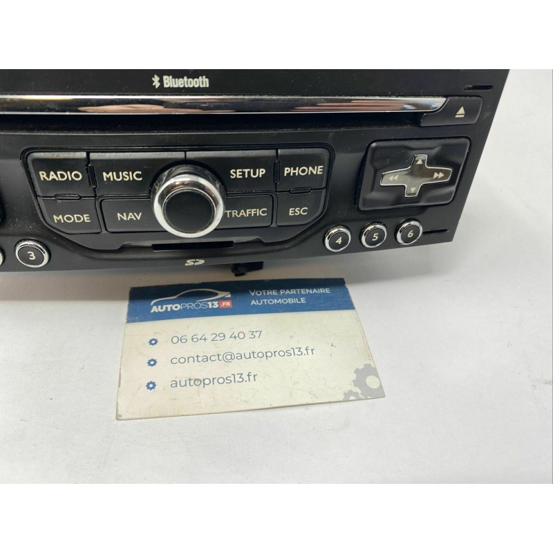 HS HORS SERVICE AUTORADIO RNEG1 BLUETOOTH NAVIGATION GP CITROEN C3 C4 C5 PICASSO