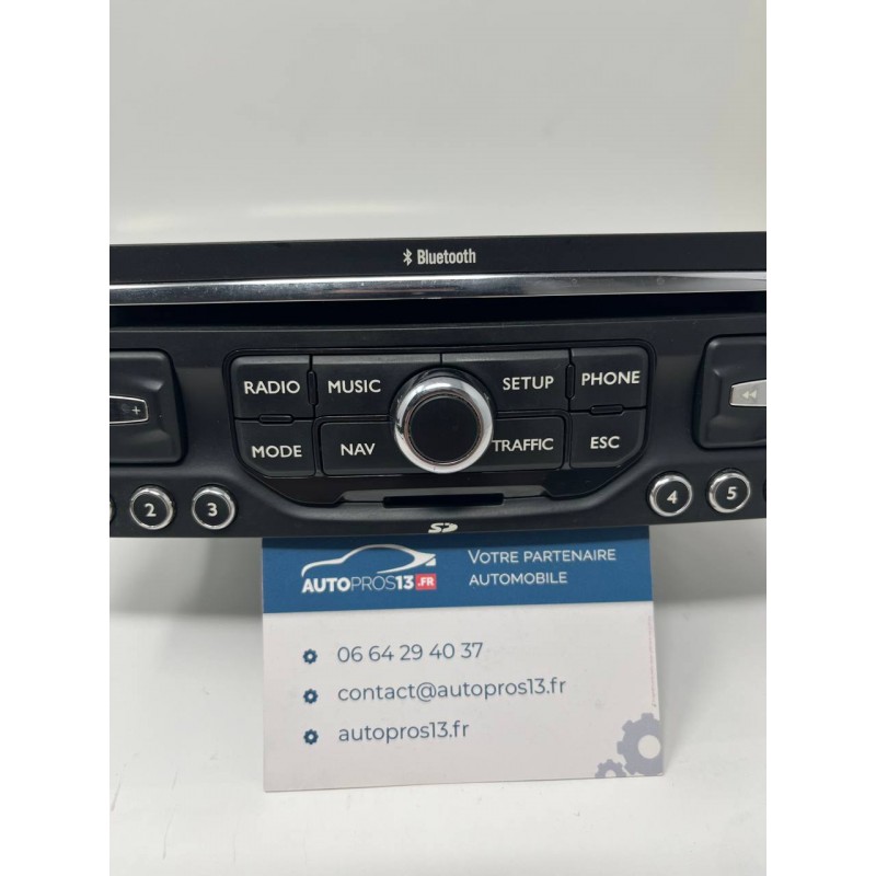 966448659XT Autoradio RNEG1 Peugeot Citroen C5 Bluetooth GPS Autopros13