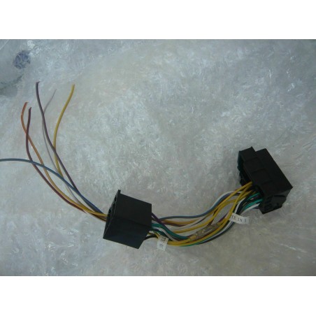 FICHES FAISCEAUX CABLE CÂBLAGE AUTORADIO ISO RNS GPS AUDI VW VOLKSWAGEN ...