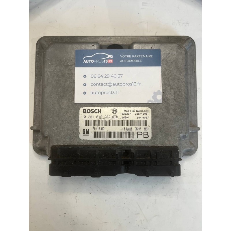 0281010267 ECU Calculateur DE Moteur Opel Astra Zafira Autopros13