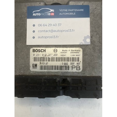 0281010267 ECU Calculateur DE Moteur Opel Astra Zafira Autopros13