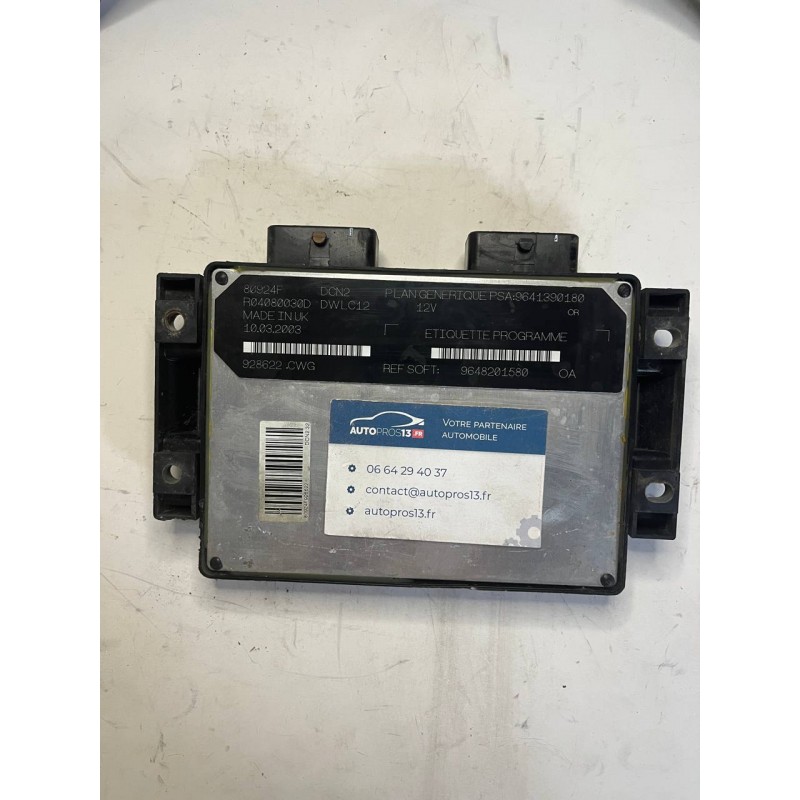 0261206246 ECU Calculateur De Moteur Moteur Peugeot Citroen Autopros13