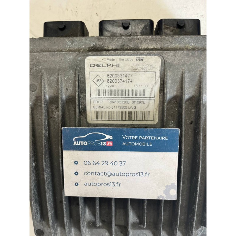 8200331477 Ecu Calculateur Moteur Renault 1.5 DCI DDCR Autopros13