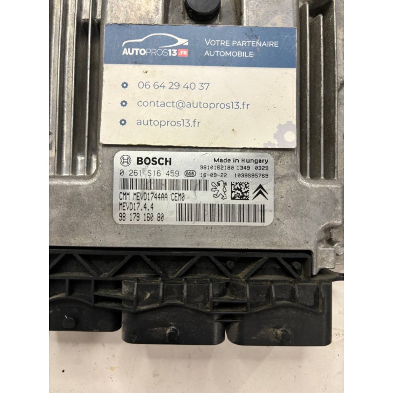 026S16459 ECU Calculateur Moteur Peugeot Citroen MEVD17.4.4 Autopros13