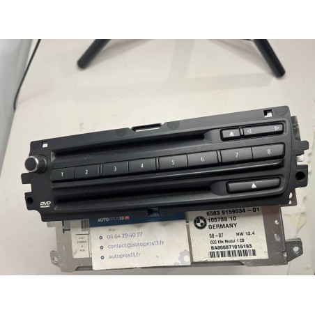 AUTORADIO RADIO GPS MODULE MULTIMEDIA BMW CD DVD CCC SERIE 1 3 E90 E91 ...