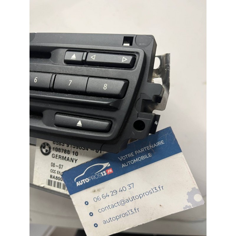AUTORADIO RADIO GPS MODULE MULTIMEDIA BMW CD DVD CCC SERIE 1 3 E90 E91 ...